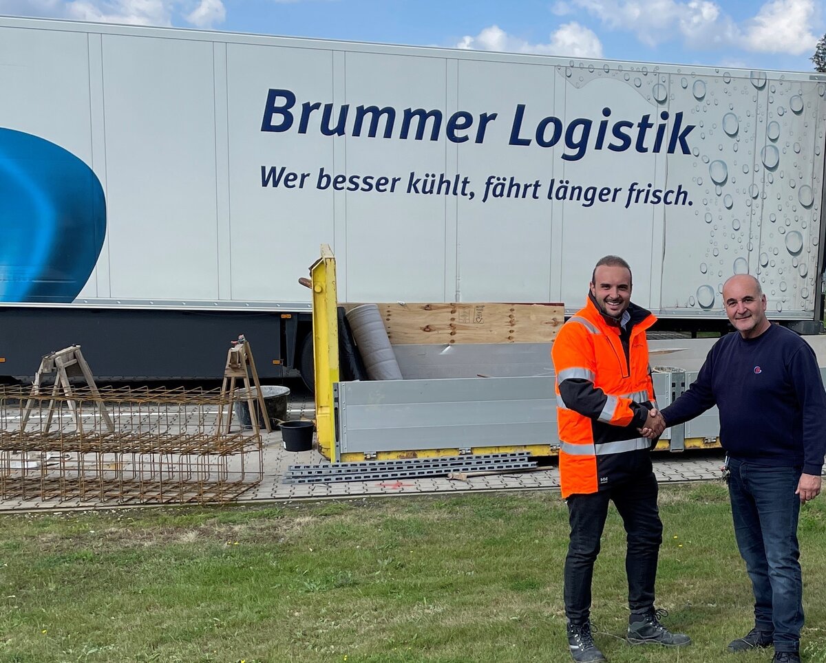SPL Powerlines Germany starts construction work for the eTruck depot of Spedition Brummer Logistik